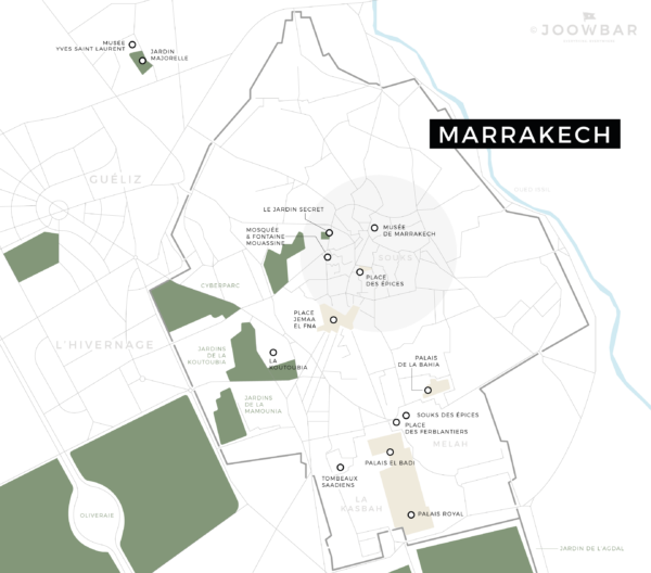 Marrakech, l'essentiel à visiter : conseils et guide pratique - JOOWBAR ...