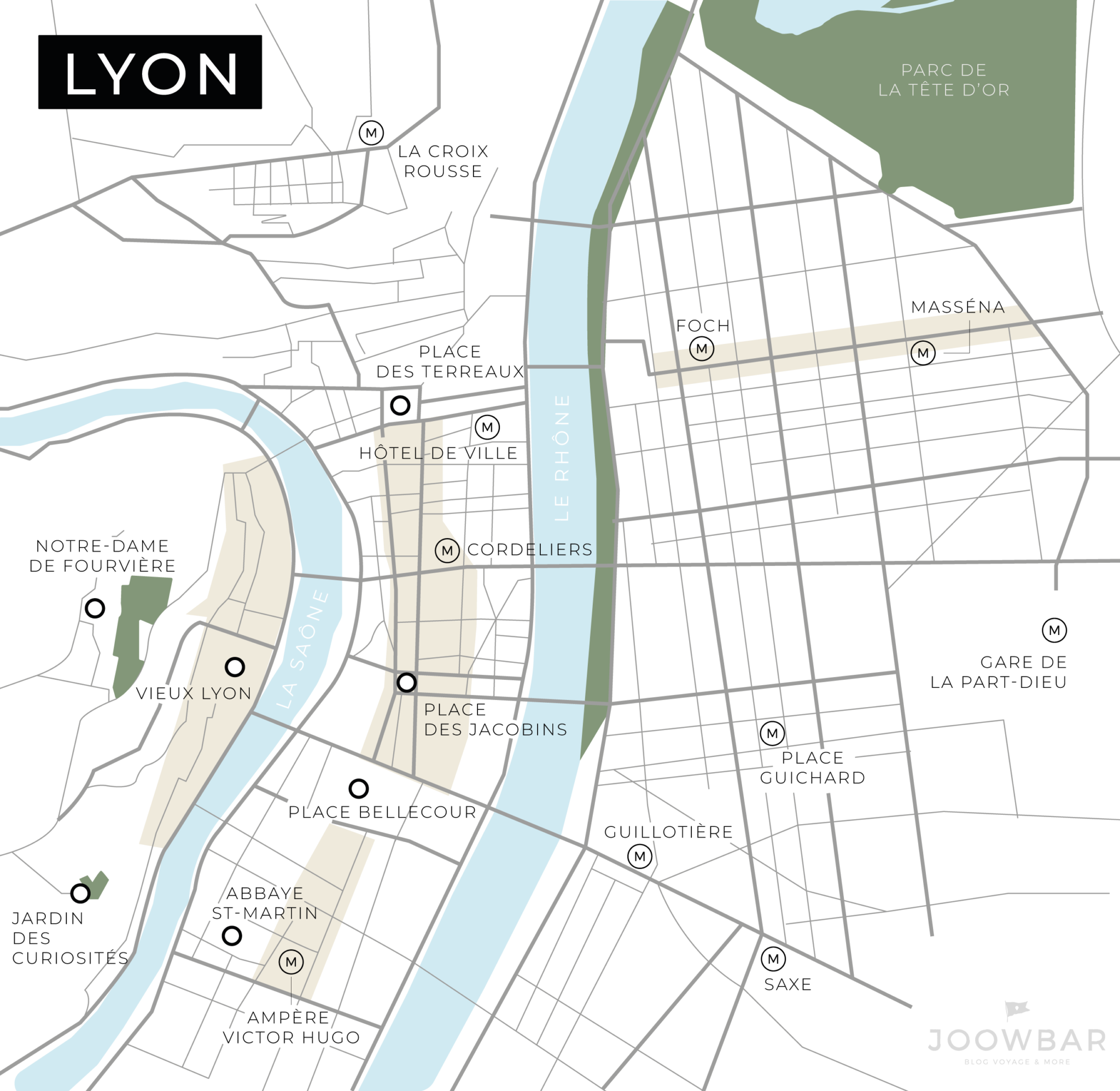 Visiter Lyon : que voir, que faire en un week-end - JOOWBAR | Blog ...