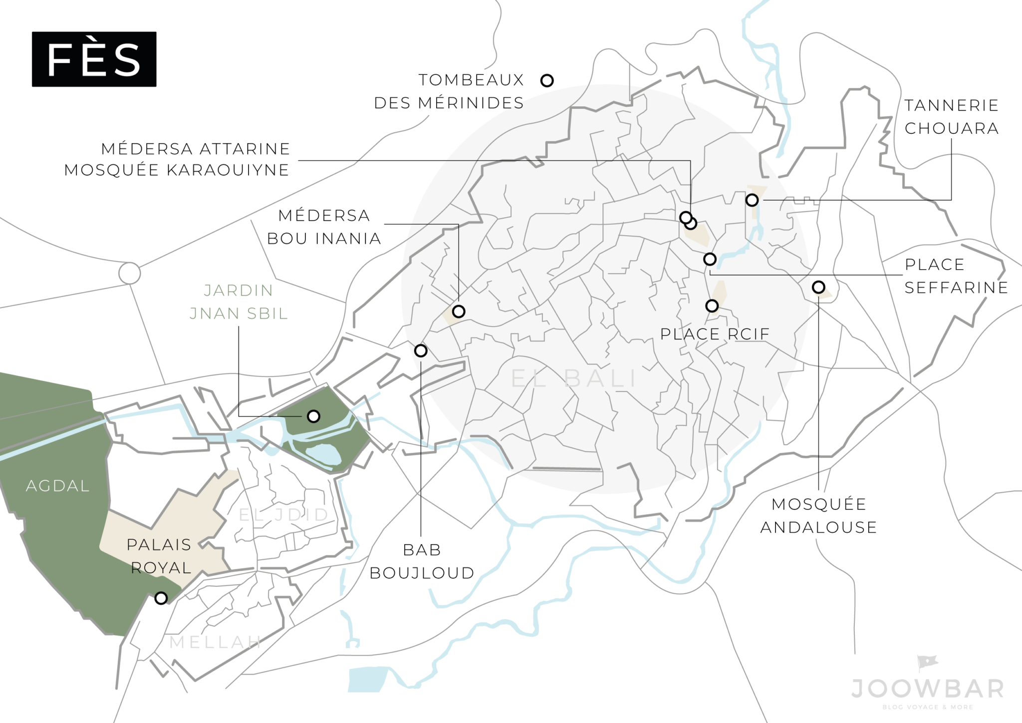 Fès : les incontournables à visiter en un week-end - JOOWBAR | Blog ...